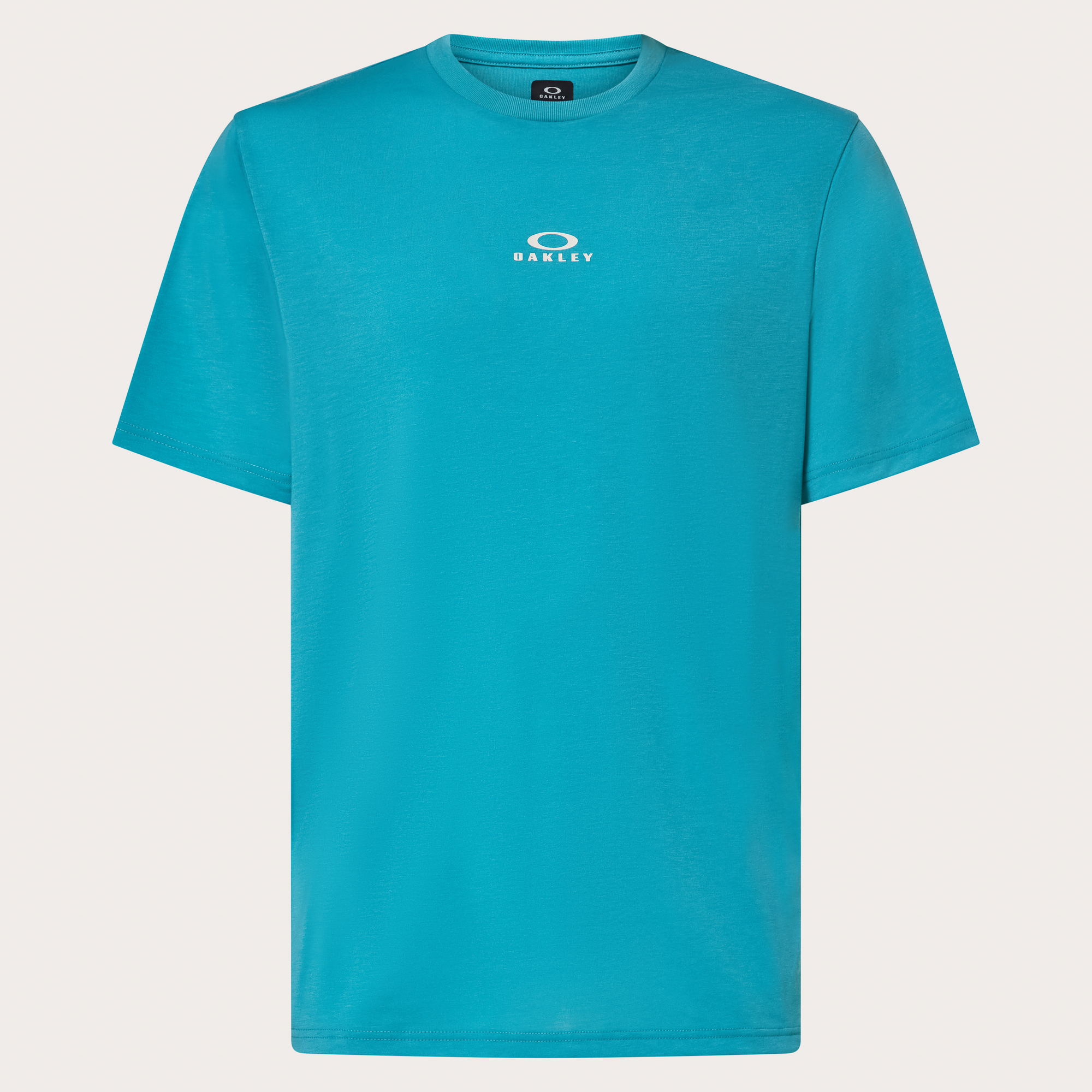 Oakley Bark New Ss Tee-Swimming Pool Blue